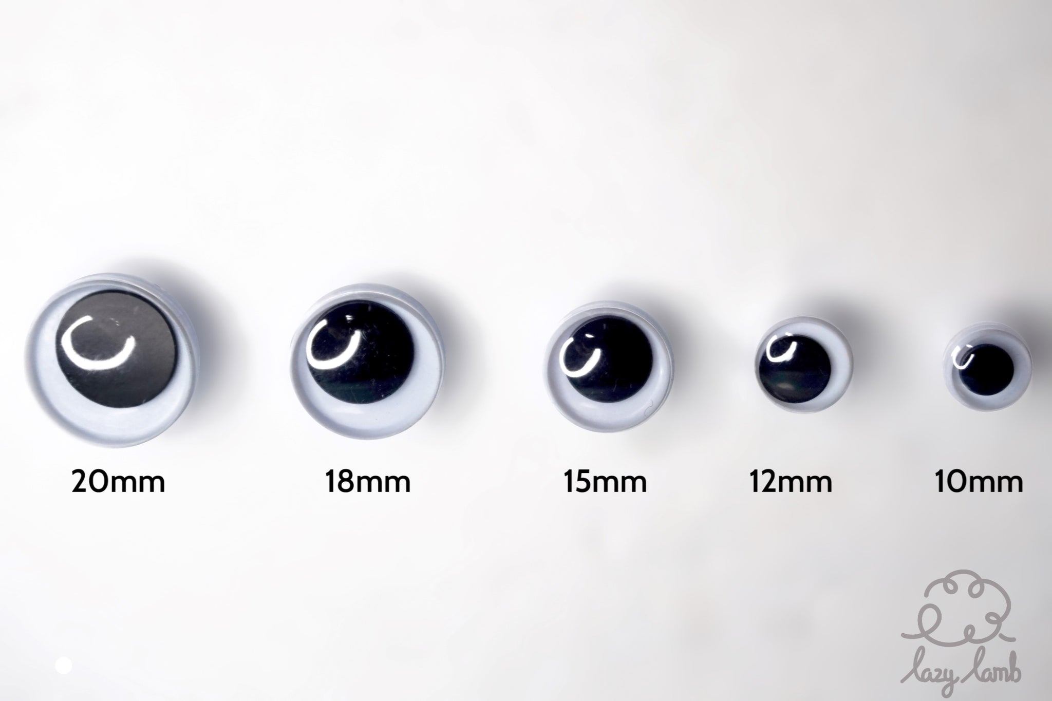 Googly Safety Eyes | Lazy Lamb Shop